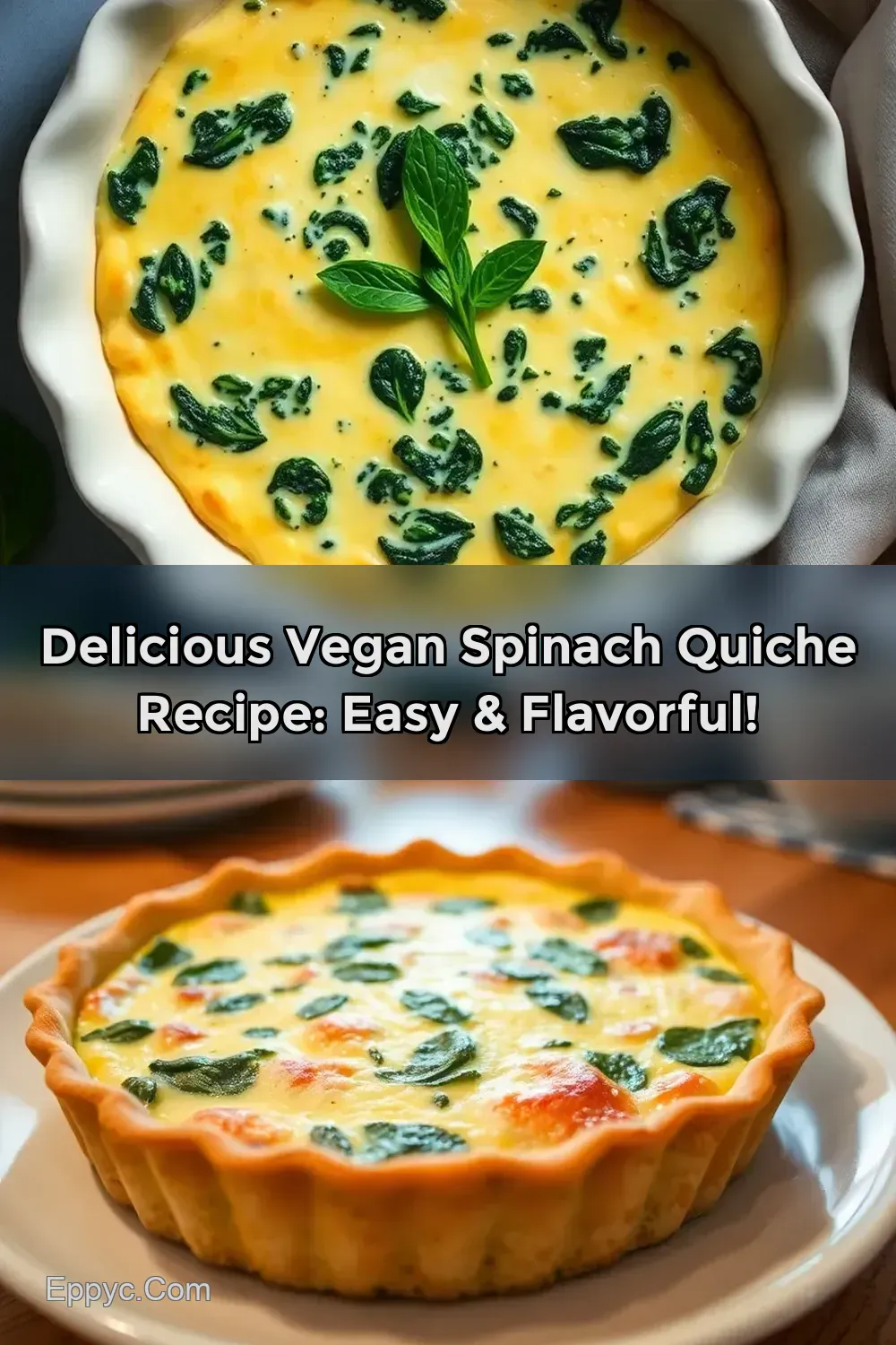 My Family's Favorite Simple Spinach Quiche Recipe - Easy…