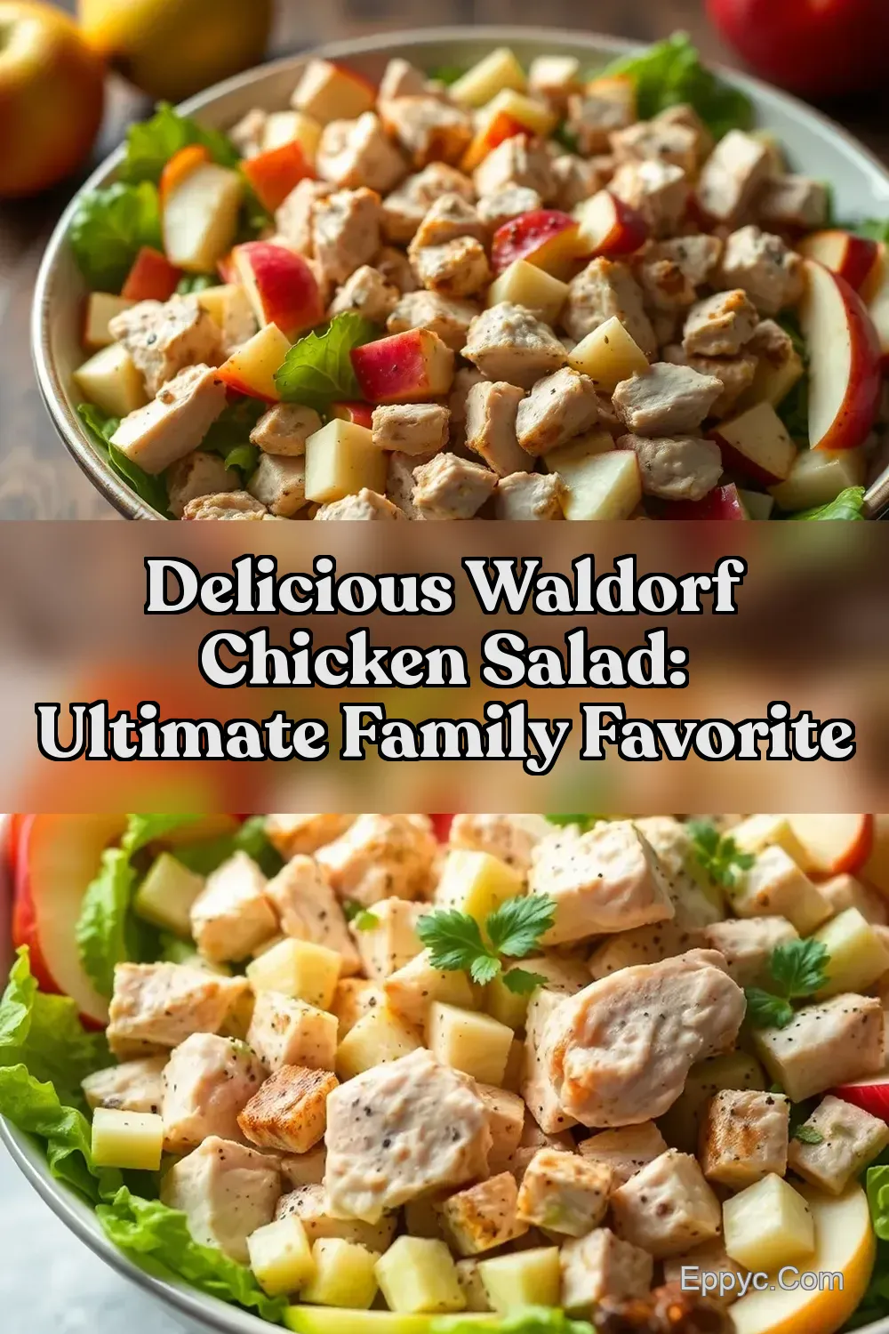 Chicken Waldorf Salad: A Fresh & Easy Twist on a Classic