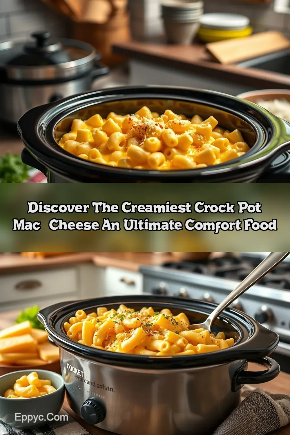 My Favorite Creamy Crock Pot Mac and Cheese Recipe for Cozy…