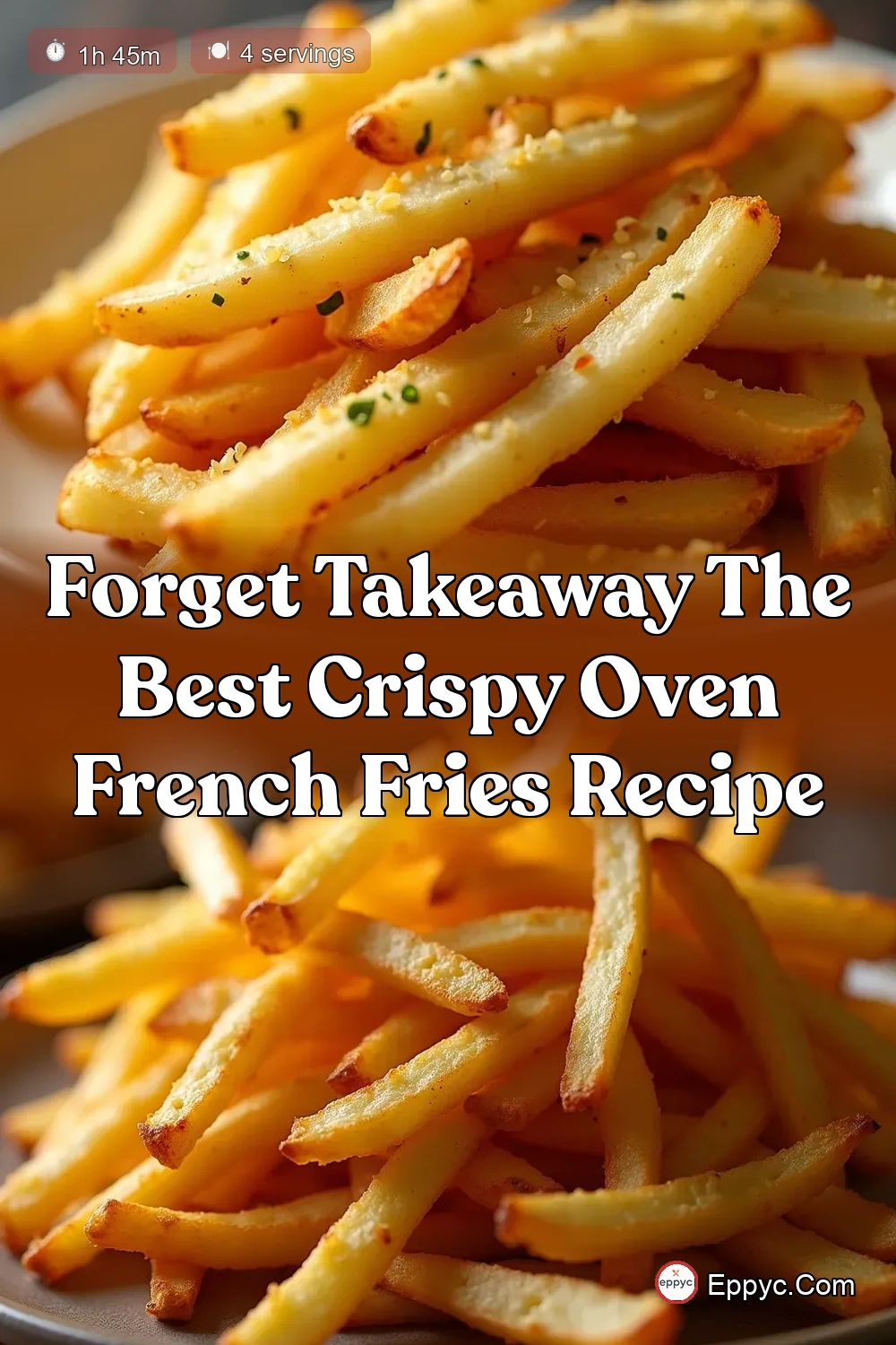 The Golden Standard Crispy Oven French Fries from Scratch