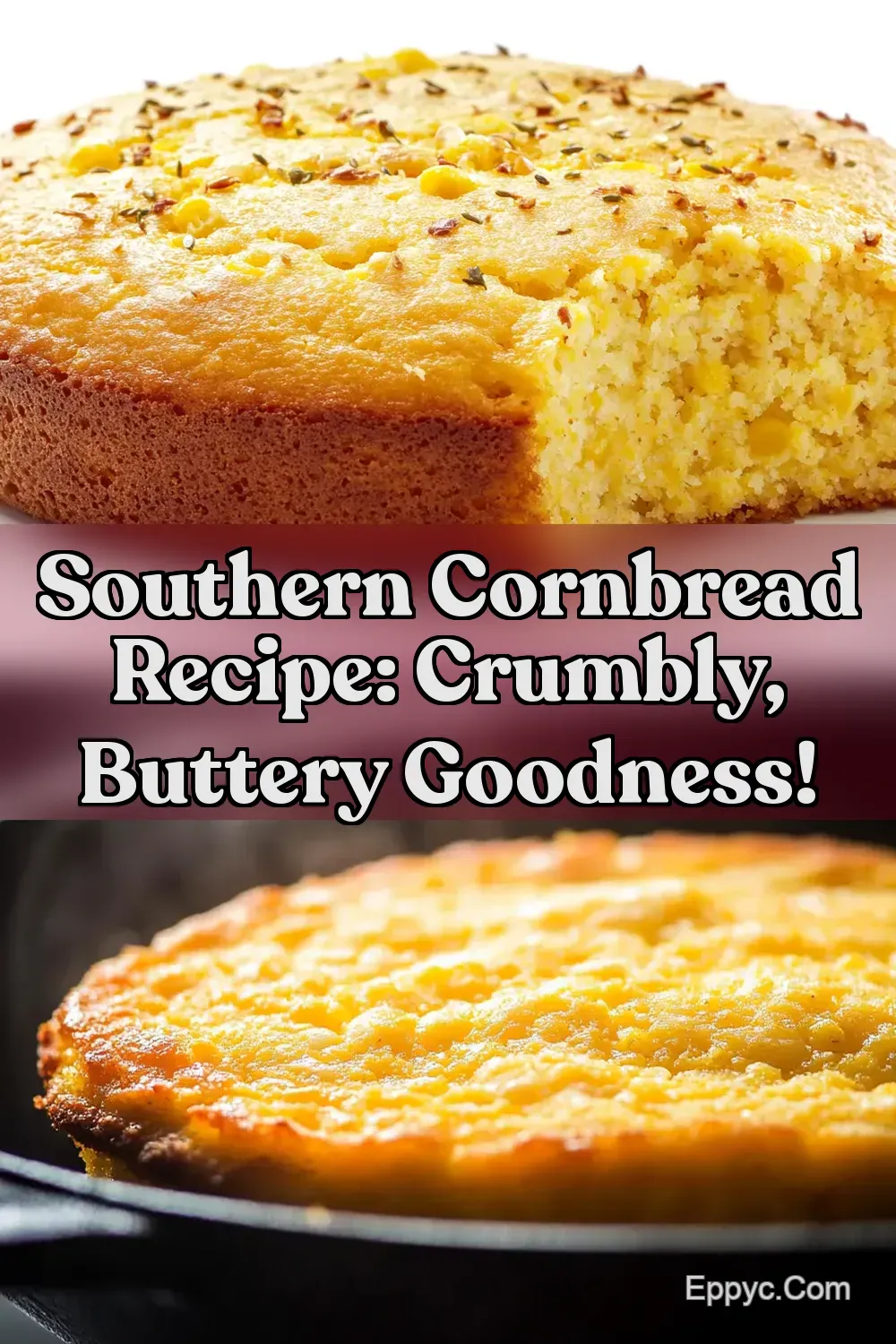 Southern Skillet Cornbread Recipe: Buttery Perfection!