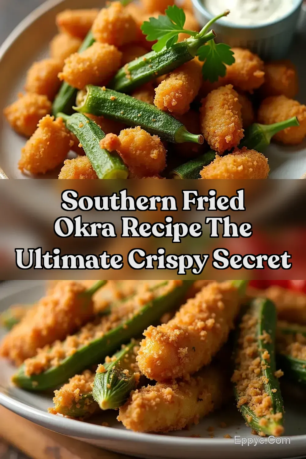 Crispy Fried Okra My Southern NoSlime Secret - EPPYC