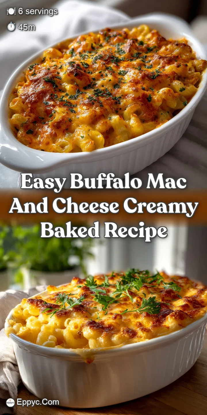 Buffalo Mac and Cheese: The Ultimate Baked Recipe - EPPYC